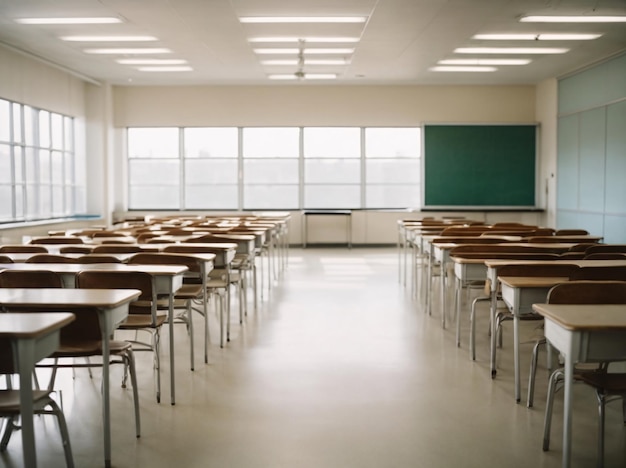 Premium AI Image | Empty Class Room Premium AI Image | Empty Class Room