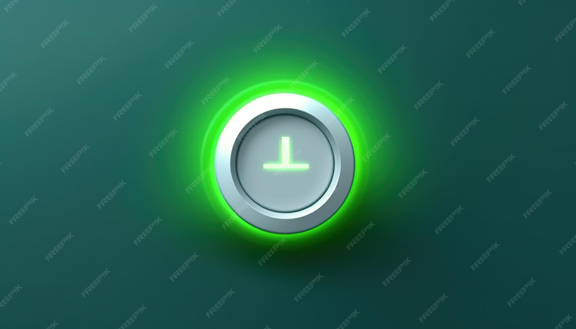 Premium AI Image | Energy Button Generative Ai Premium AI Image | Energy Button Generative Ai