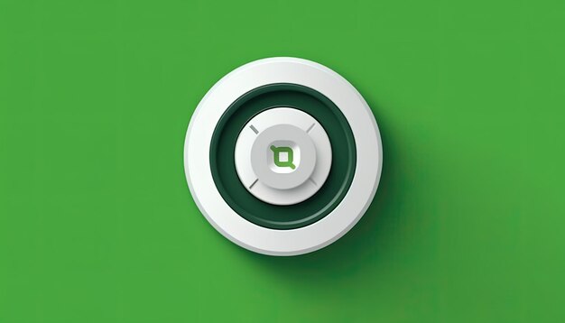 Premium AI Image | Energy Button Generative Ai Premium AI Image | Energy Button Generative Ai