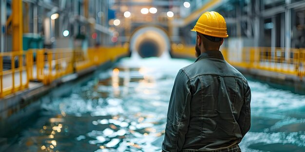 Engineer optimizing hydroelectric power plant performance for maximum ... Engineer optimizing hydroelectric power plant performance for maximum ...