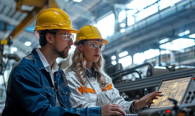 Premium Photo | Engineers Collaborating on a Project Premium Photo | Engineers Collaborating on a Project
