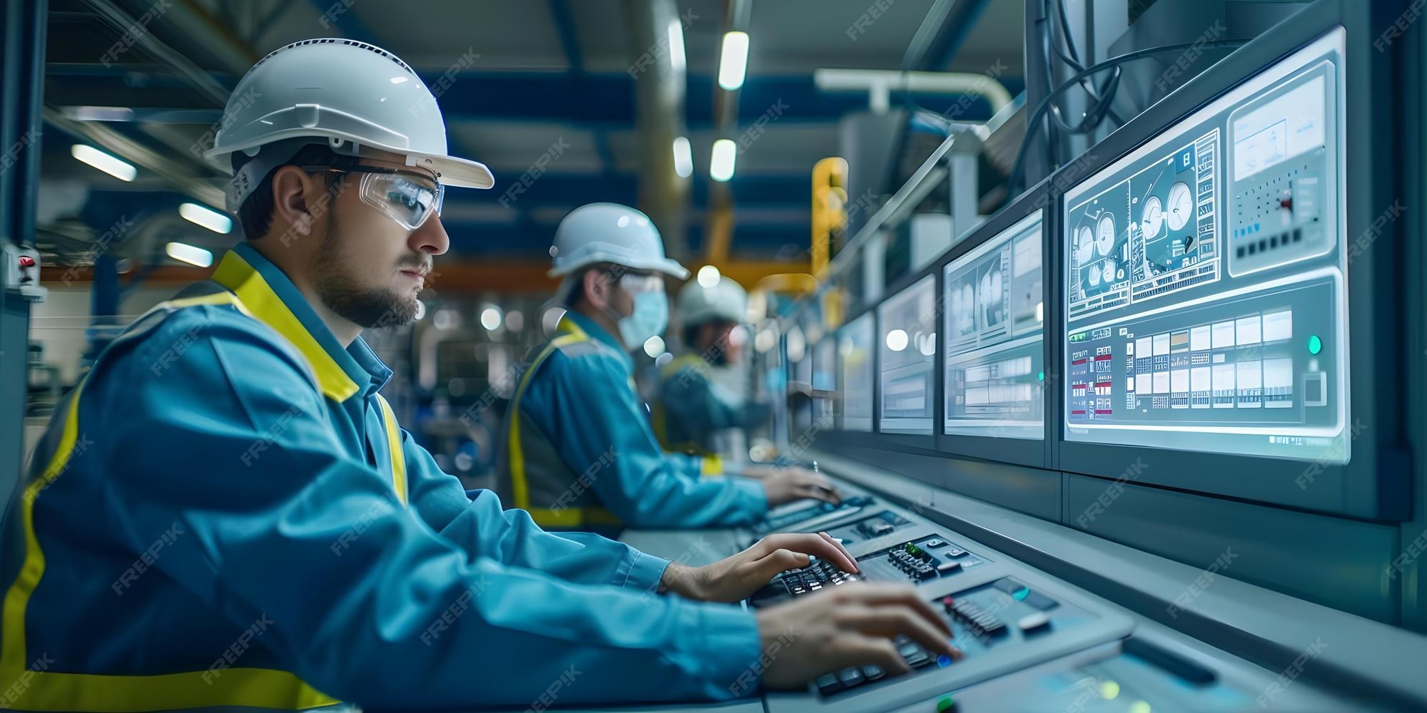 Premium Photo Engineers Use Scada System To Oversee Production