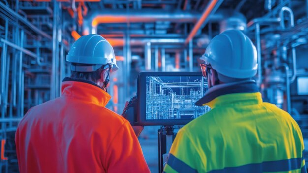 Engineers using thermal imaging cameras to detect inefficiencies ... Engineers using thermal imaging cameras to detect inefficiencies ...