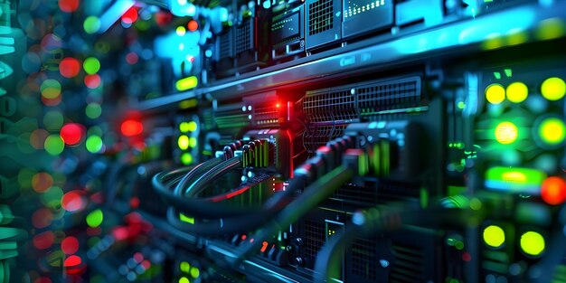 Premium Photo | Enhancing Data Transfer Speed Through Data Compression Techniques Concept Data ...