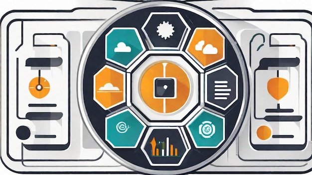 Premium AI Image | Enhancing HR Systems with Core Technology Premium AI Image | Enhancing HR Systems with Core Technology