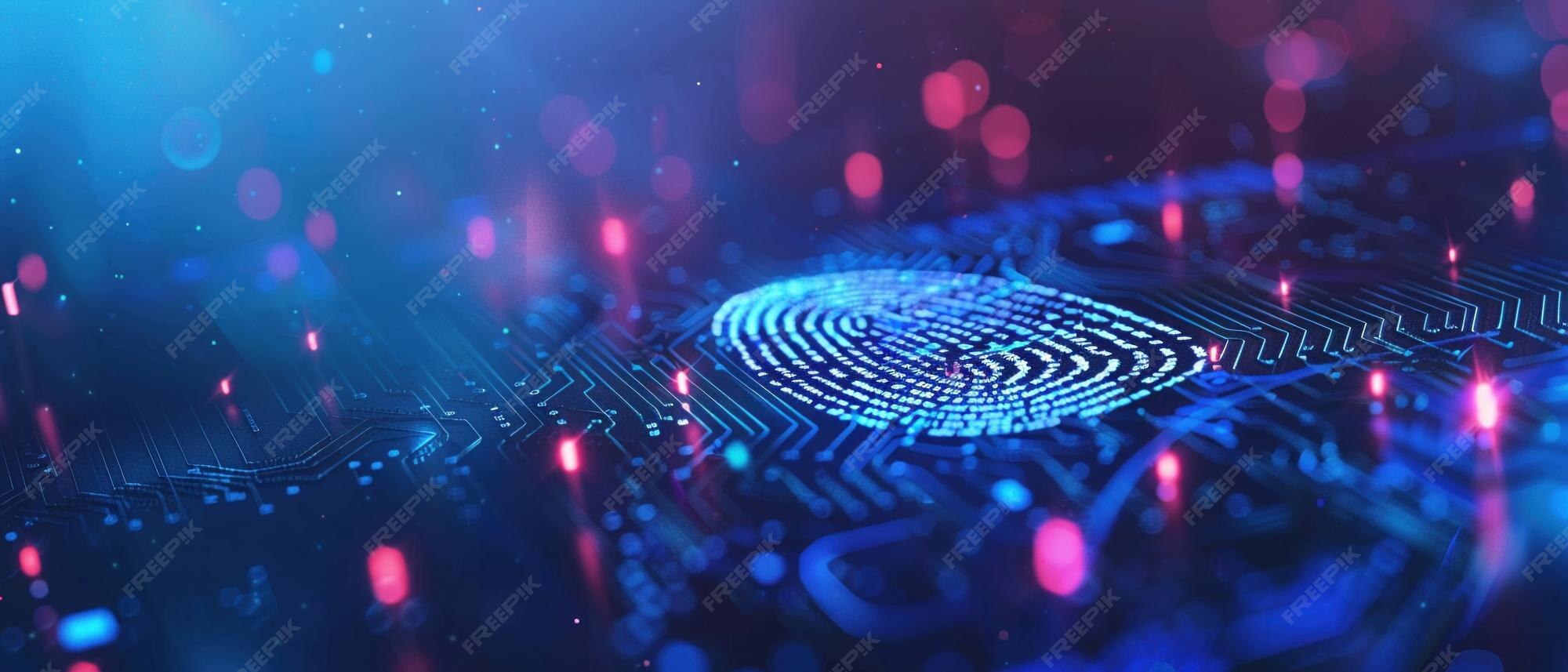 Premium Photo | An enhancing security digital fingerprint technology ... Premium Photo | An enhancing security digital fingerprint technology ...