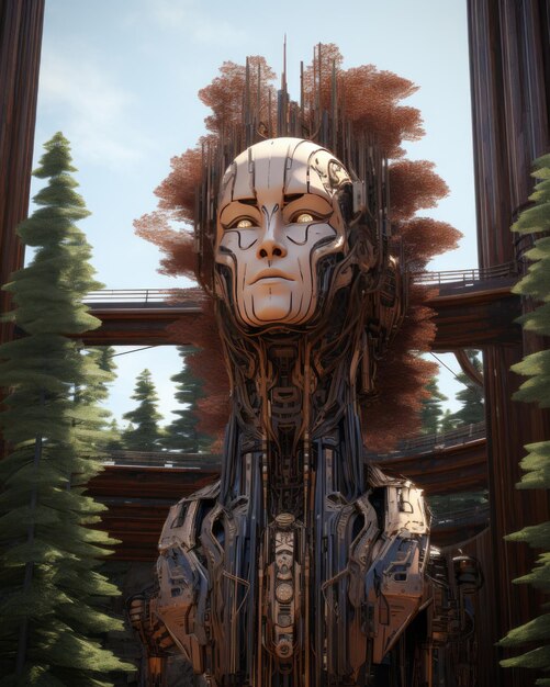 Premium Photo | The Enigmatic Journey of Techtronical Sequoia Jesus Premium Photo | The Enigmatic Journey of Techtronical Sequoia Jesus