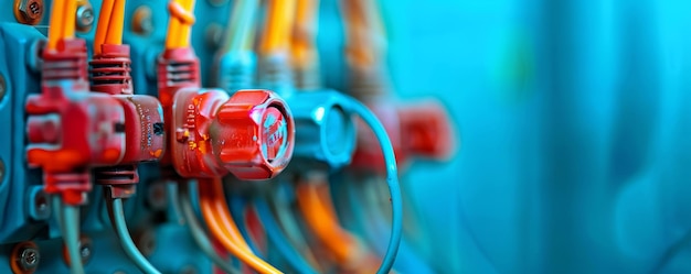 Ensuring Electrical Safety Detailed View of Junction Box with Exposed ... Ensuring Electrical Safety Detailed View of Junction Box with Exposed ...