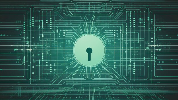 Premium AI Image | Ensuring Secure Data with Encryption Premium AI Image | Ensuring Secure Data with Encryption