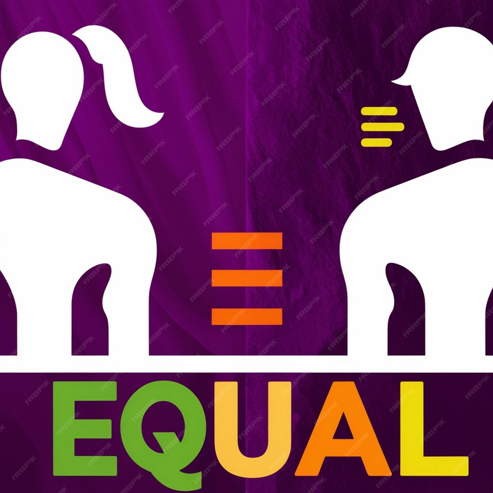 Equality Concept One Mind Two Genders Premium Ai Generated Image