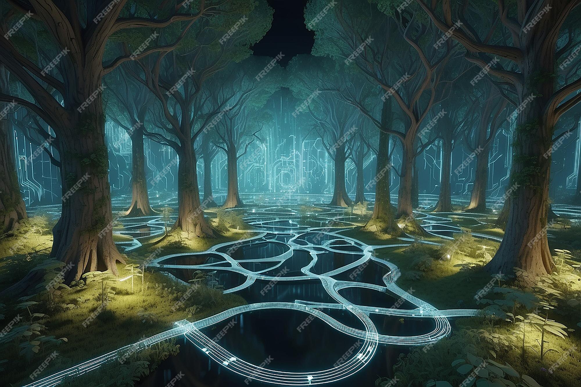 Premium AI Image | Ethereal Enigma Exploring the Enchanting Binary ... Premium AI Image | Ethereal Enigma Exploring the Enchanting Binary ...