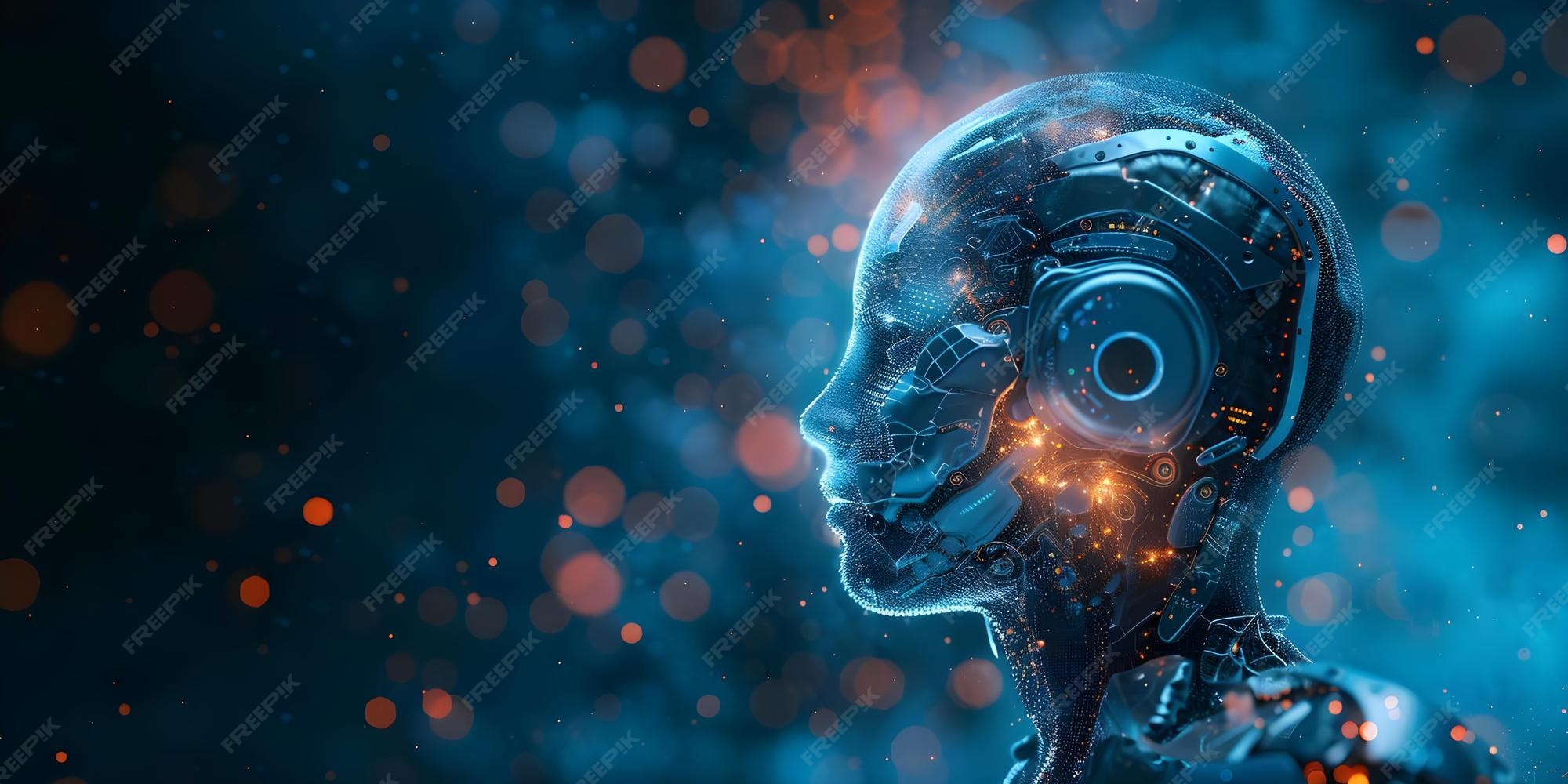 Evolution of AGI with quantum computing AI IoT robotics and tech progress Concept AGI ...