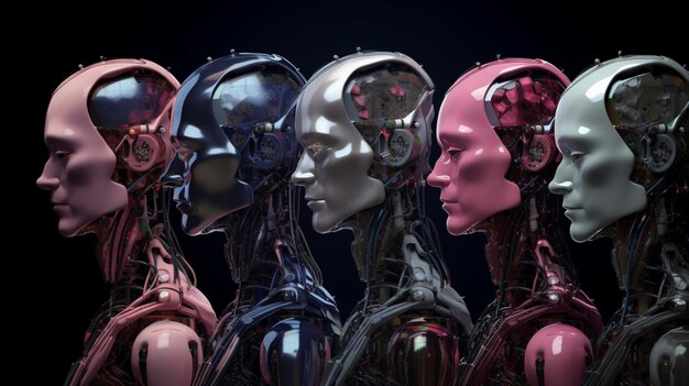 Premium AI Image | The Evolution of Artificial Intelligence in Robots ... Premium AI Image | The Evolution of Artificial Intelligence in Robots ...