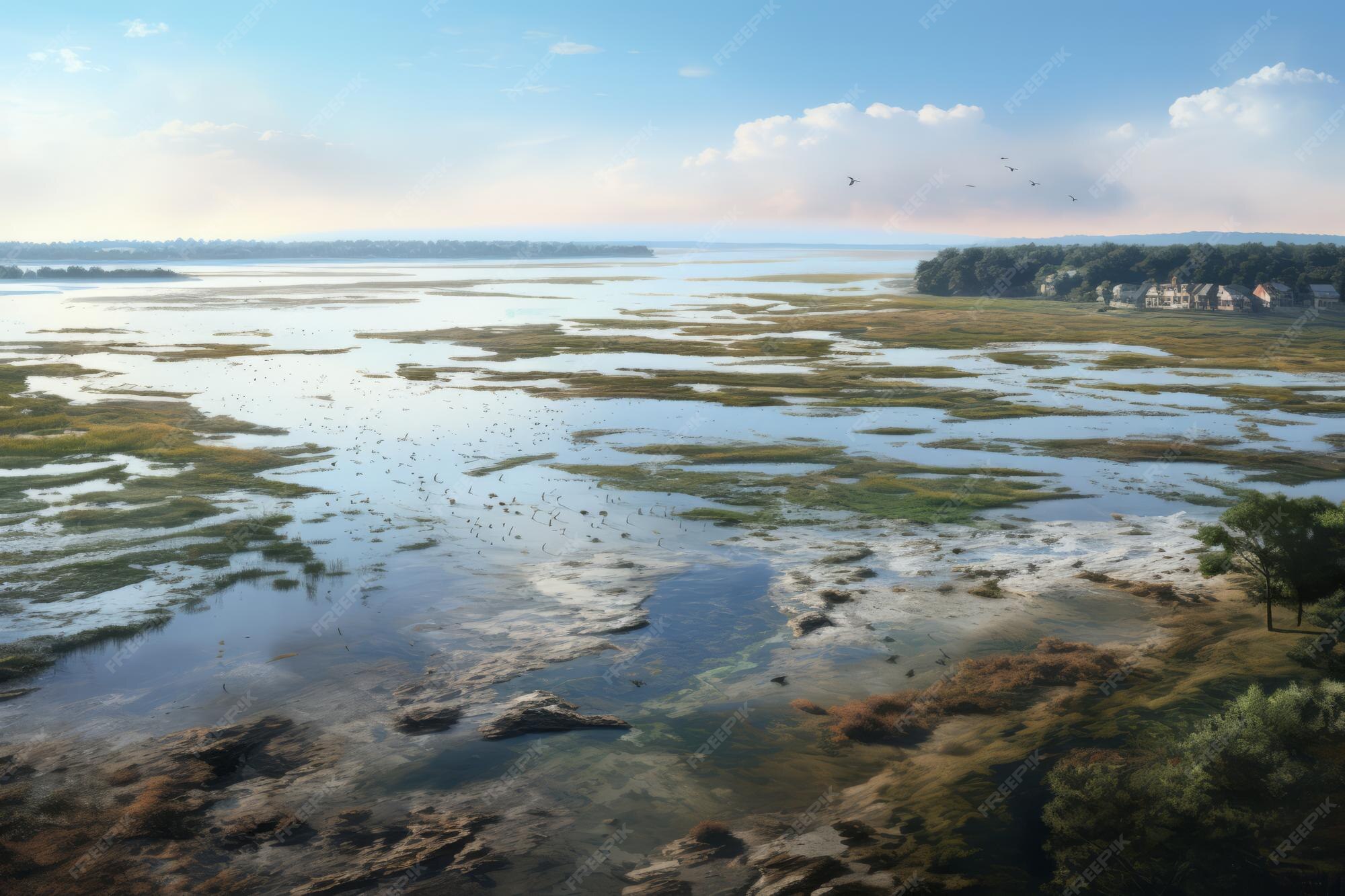 Premium Photo | Expansive Estuary and Water Quality Monitoring Premium Photo | Expansive Estuary and Water Quality Monitoring