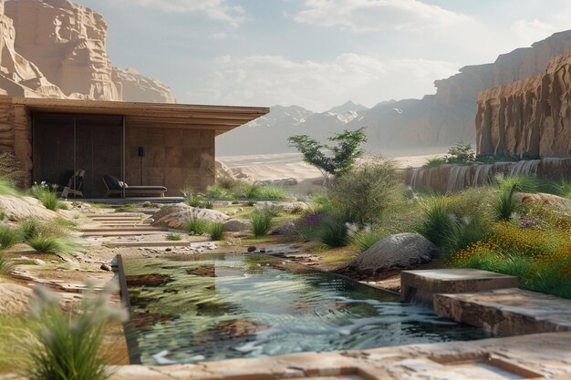 Premium Photo | Experience the transformational impact of a desert ... Premium Photo | Experience the transformational impact of a desert ...