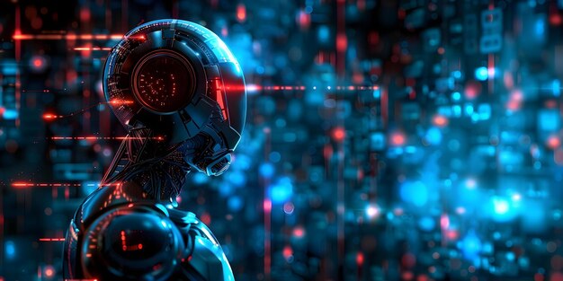 Premium Photo Exploring Ai Data Mining And Computer Tech For Machine Learning And Rendering