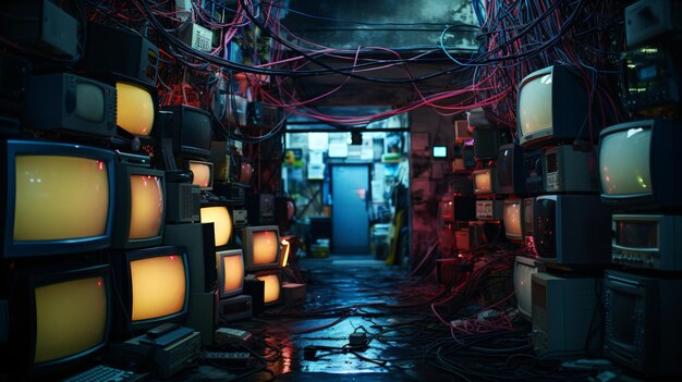Premium AI Image | Exploring the Complex World of Computer Networks ... Premium AI Image | Exploring the Complex World of Computer Networks ...