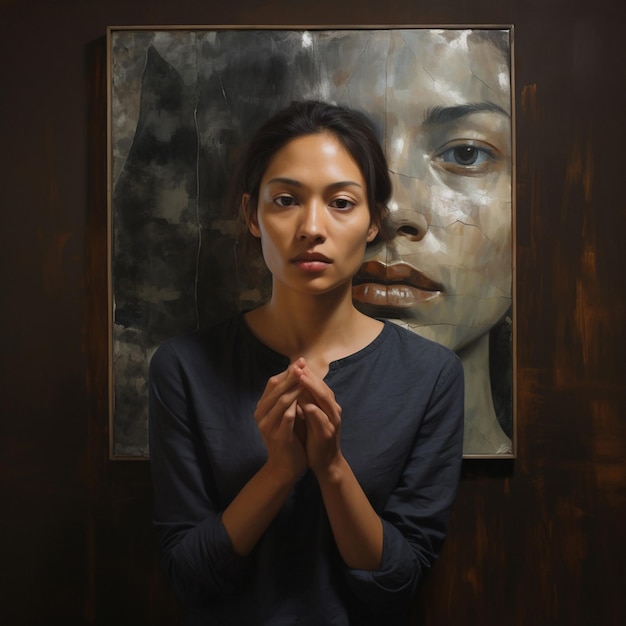 Premium AI Image | Exploring the concept of identity and self expression Premium AI Image | Exploring the concept of identity and self expression