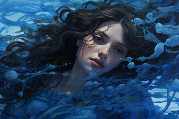 Premium Photo | Exploring the Depths of the Blue Waters An Aquatic ... Premium Photo | Exploring the Depths of the Blue Waters An Aquatic ...
