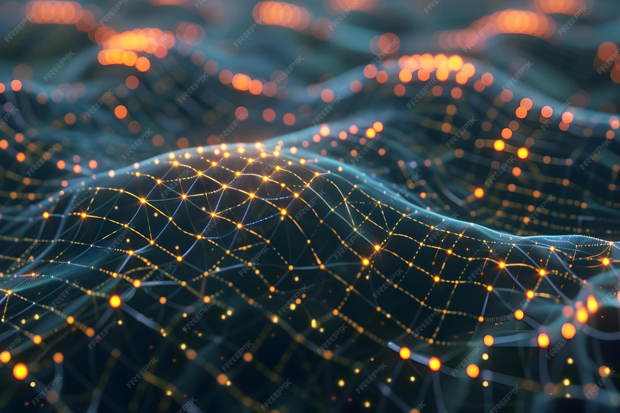 Premium Photo Exploring A Dynamic D Animation Of A Neural Network