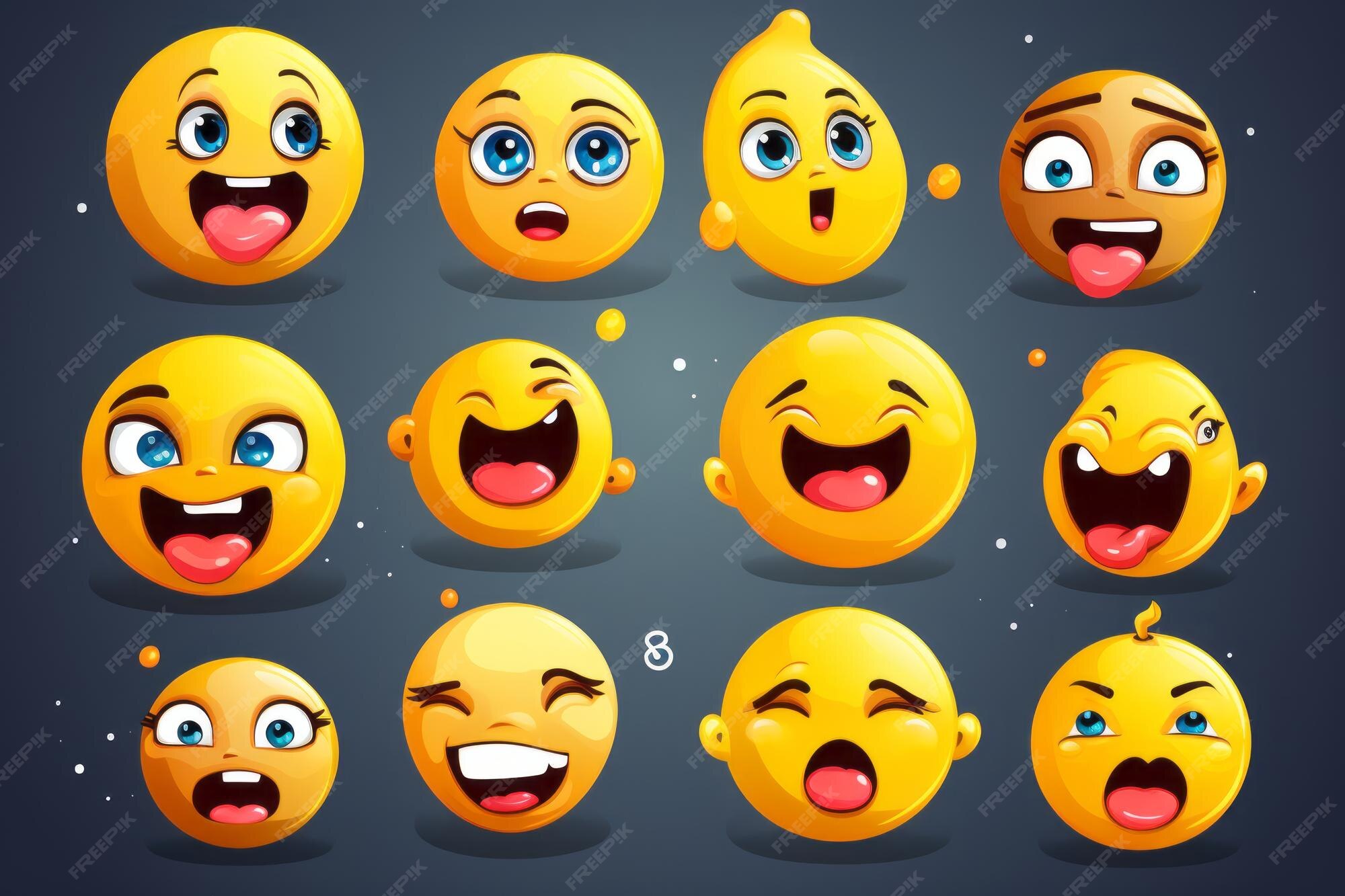 Premium AI Image | Exploring Emojis in Vector Art A 32 Perspective Premium AI Image | Exploring Emojis in Vector Art A 32 Perspective