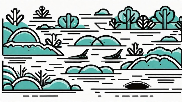 Premium AI Image | Exploring the Fascinating Riparian Zones Premium AI Image | Exploring the Fascinating Riparian Zones