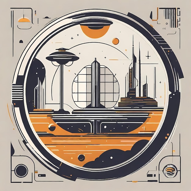 Premium AI Image | Exploring the Future through Speculative Fiction Premium AI Image | Exploring the Future through Speculative Fiction