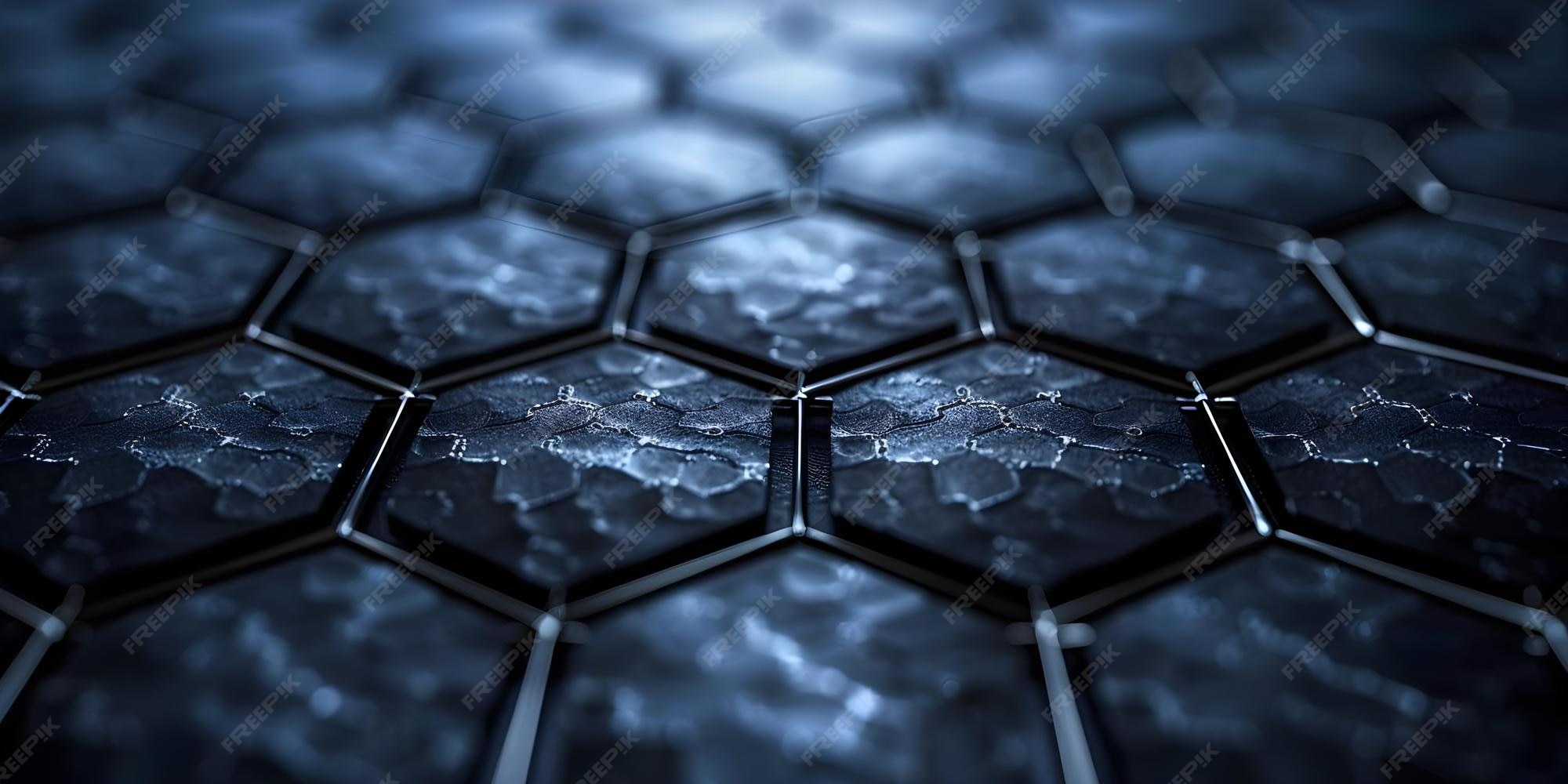 Premium Photo Exploring The Hexagonal Pattern Of Graphene Lattice Structure For Optimal