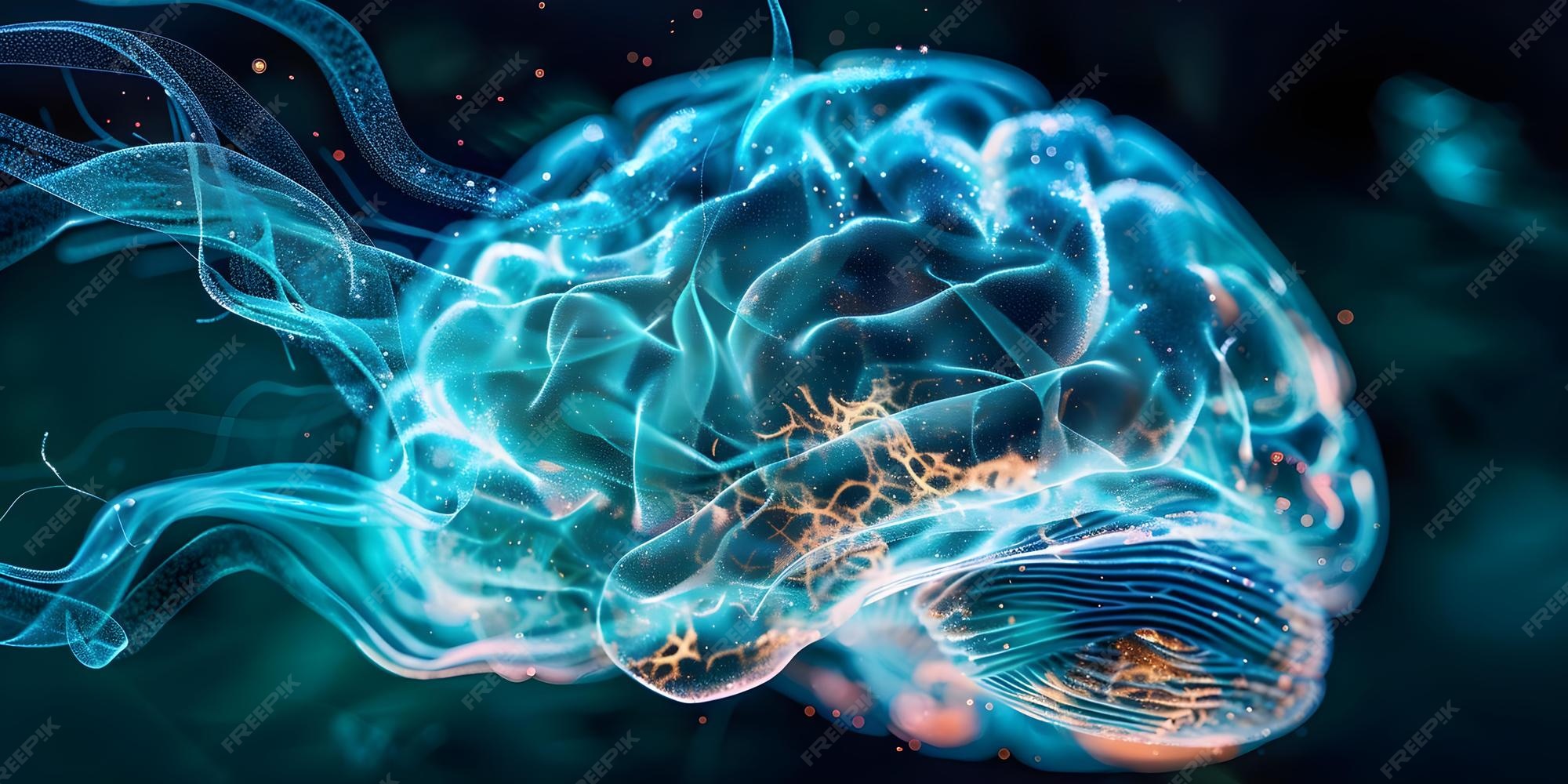 Premium Photo | Exploring how the brain functions in 3D space for ...