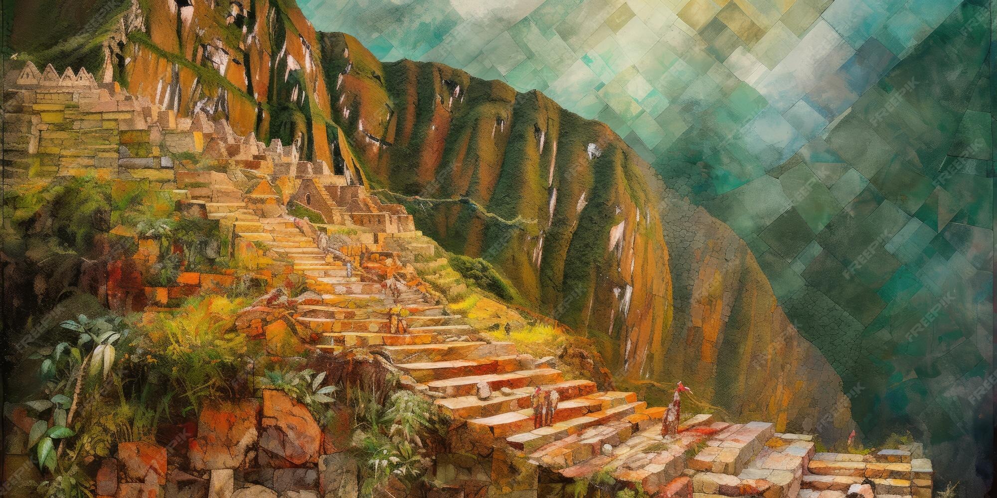 Premium AI Image | Exploring Machu Picchu's Enigmatic Stone Structures ... Premium AI Image | Exploring Machu Picchu's Enigmatic Stone Structures ...