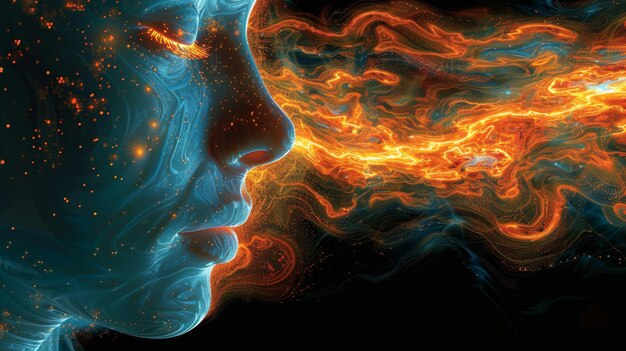 Exploring the Minds Fire | Premium AI-generated image Exploring the Minds Fire | Premium AI-generated image