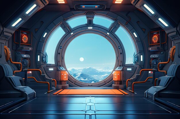 Premium Photo | Exploring Retro SciFi Realms Premium Photo | Exploring Retro SciFi Realms