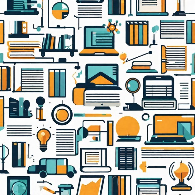 Premium AI Image | Exploring Vast Knowledge Domains Premium AI Image | Exploring Vast Knowledge Domains