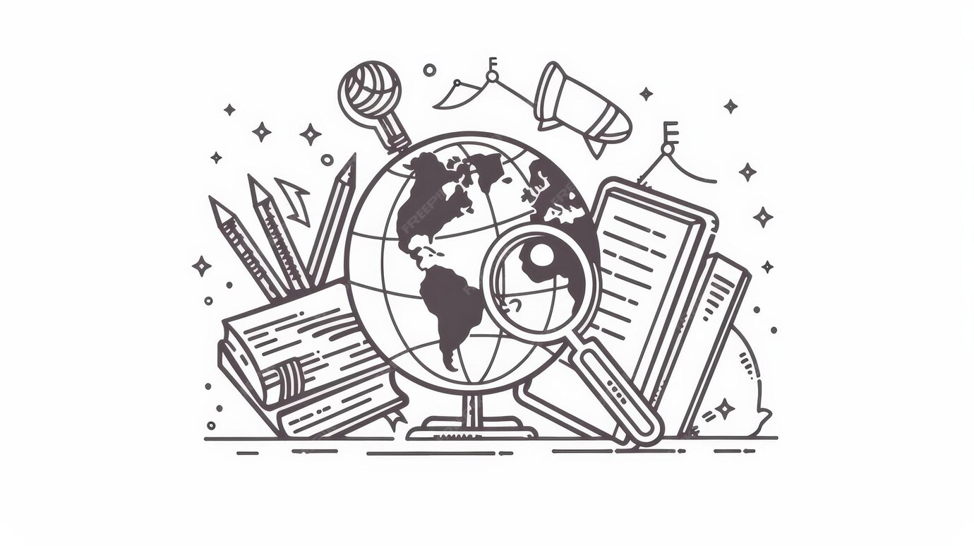 Exploring the World of Education and Knowledge | Premium AI-generated image Exploring the World of Education and Knowledge | Premium AI-generated image