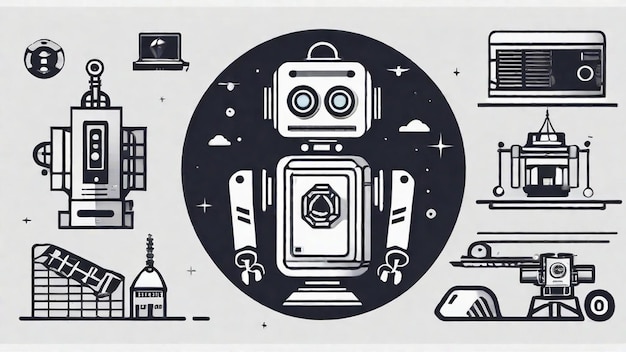 Premium AI Image | Exploring the World of Robotics Premium AI Image | Exploring the World of Robotics
