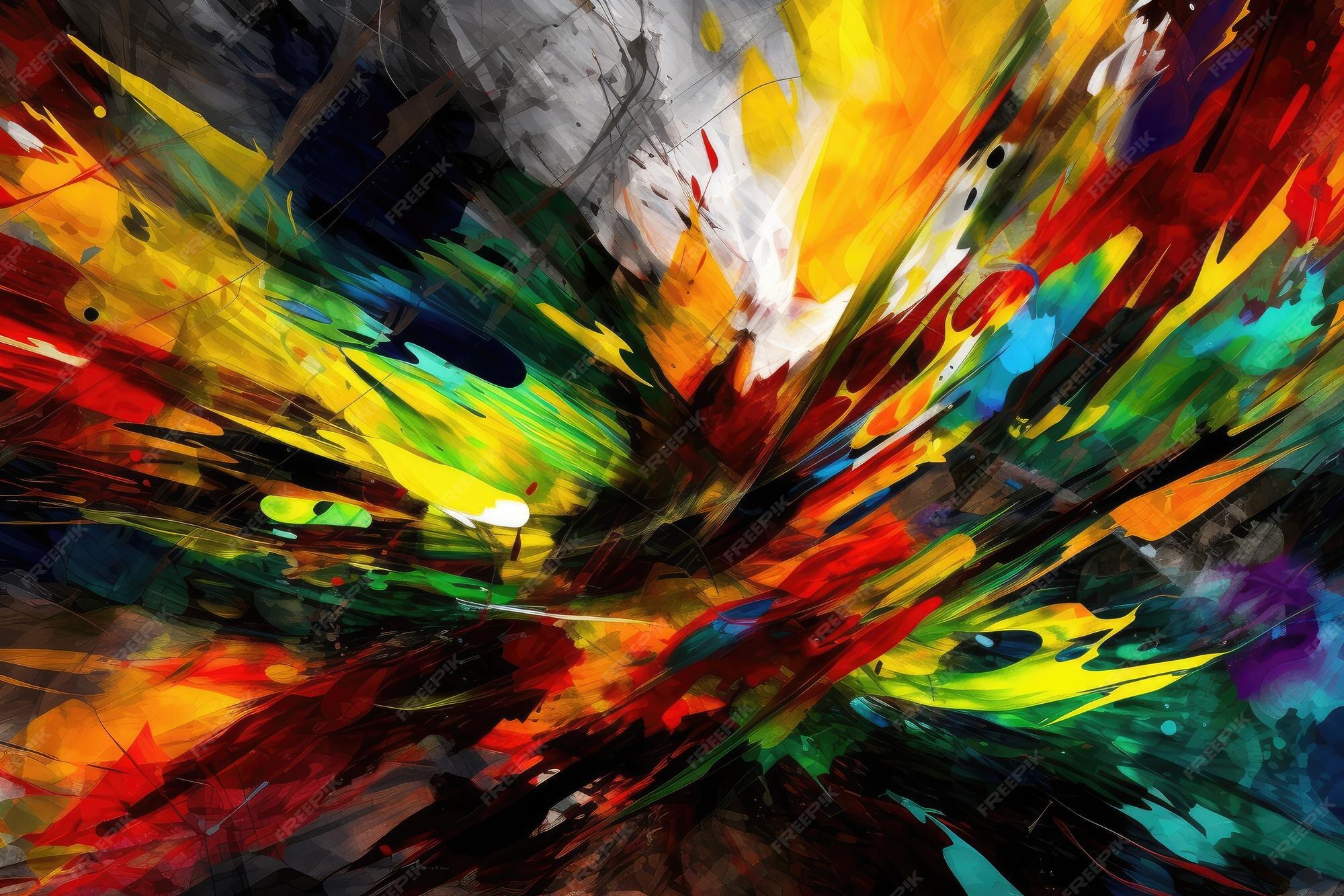 Premium Photo | Explosive Color Burst Abstract Artwork Premium Photo | Explosive Color Burst Abstract Artwork