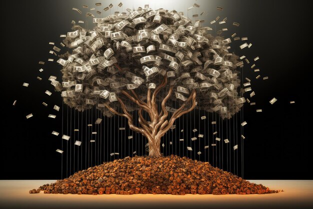 Premium Photo | Exponential growth or compound interest investment wealth Premium Photo | Exponential growth or compound interest investment wealth