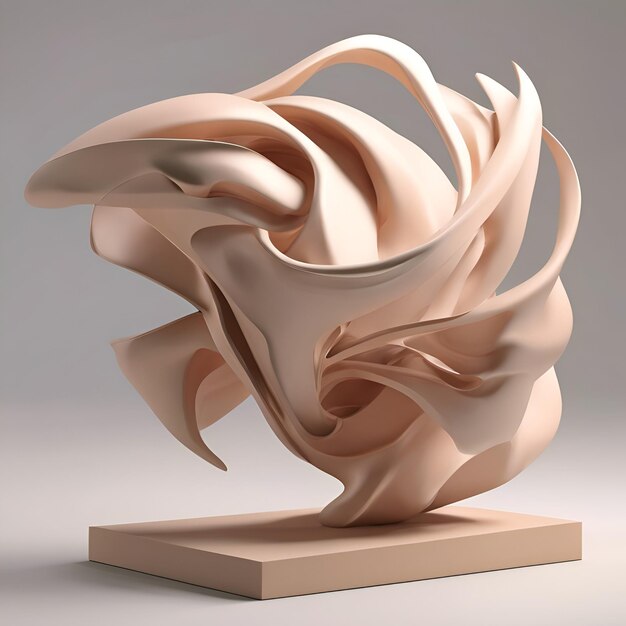 Premium Photo | Expressive abstract sculptures exploring form and movement Premium Photo | Expressive abstract sculptures exploring form and movement