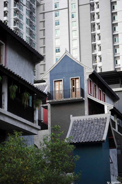 Premium Photo | Exterior of residential buildings Premium Photo | Exterior of residential buildings