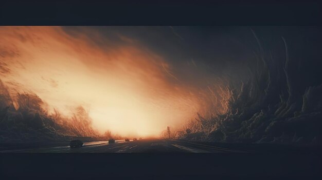 Premium AI Image | extreme weather condition Premium AI Image | extreme weather condition