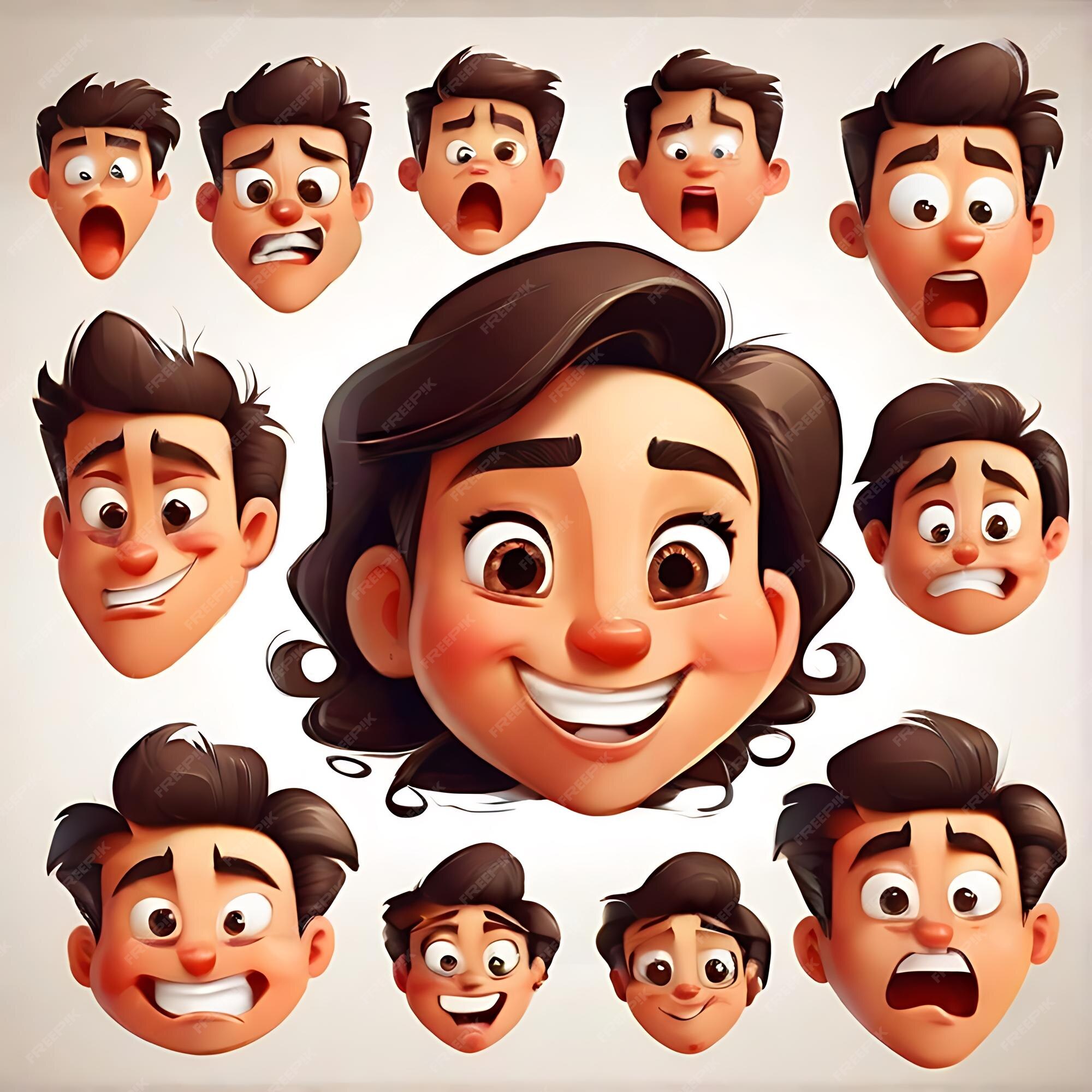 Premium Photo | Face expressions of a man Different male emotions set ... Premium Photo | Face expressions of a man Different male emotions set ...