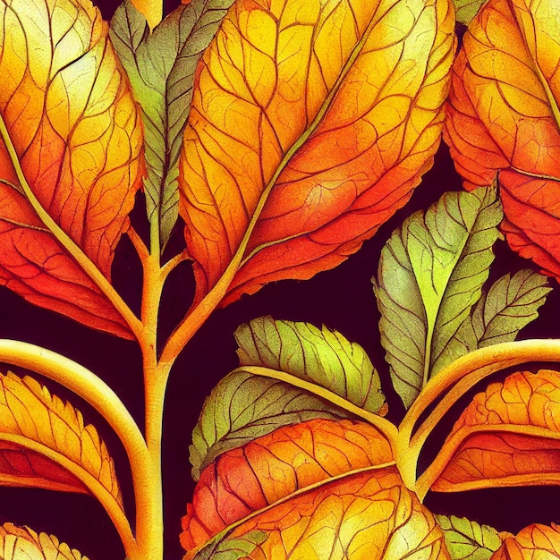 Premium Photo | Fall leafs seamless background texture pattern for ... Premium Photo | Fall leafs seamless background texture pattern for ...