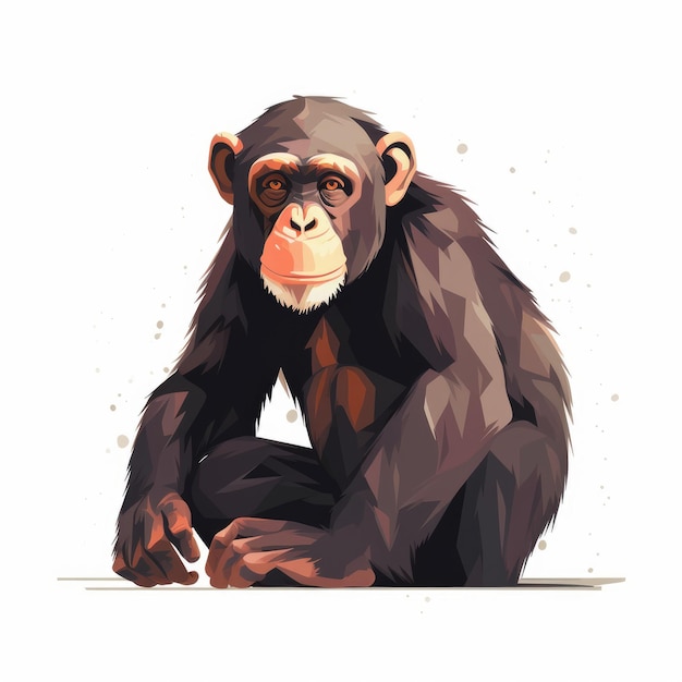 Premium AI Image | The Fascinating World Of Chimpanzees Premium AI Image | The Fascinating World Of Chimpanzees