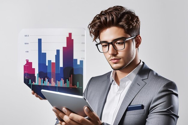 Premium Photo | Financial Analyst image generated Ai Premium Photo | Financial Analyst image generated Ai