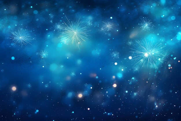 Premium Photo | Fireworks on Blue Background Winter Blue Background Premium Photo | Fireworks on Blue Background Winter Blue Background