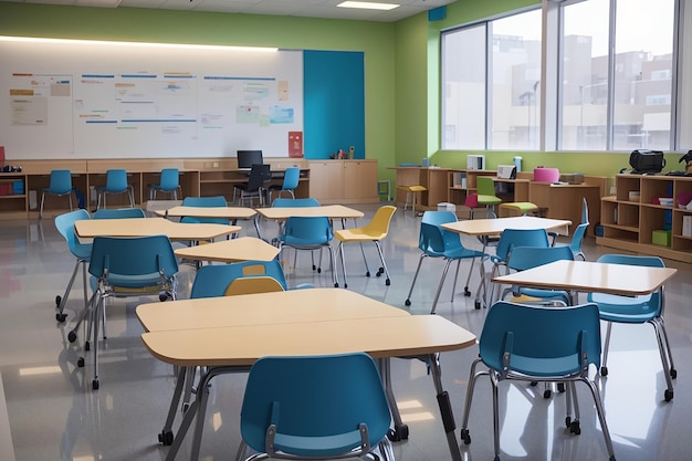 Premium AI Image | Flexible Seating Arrangements Adapting Futuristic ... Premium AI Image | Flexible Seating Arrangements Adapting Futuristic ...