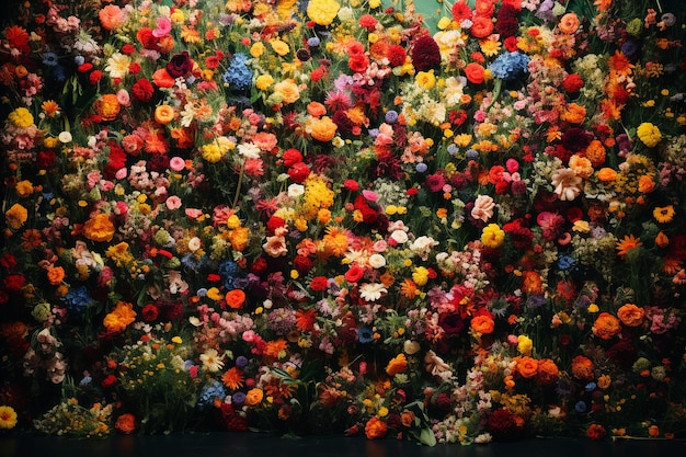 Premium Photo Flower Gala Festive Background Scenes