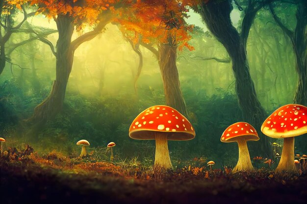 Premium Photo | Fly agaric mushrooms Premium Photo | Fly agaric mushrooms
