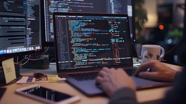 Focused Debugging Session Tackling Code Errors With Debugger Tools Stack Traces And Error Logs