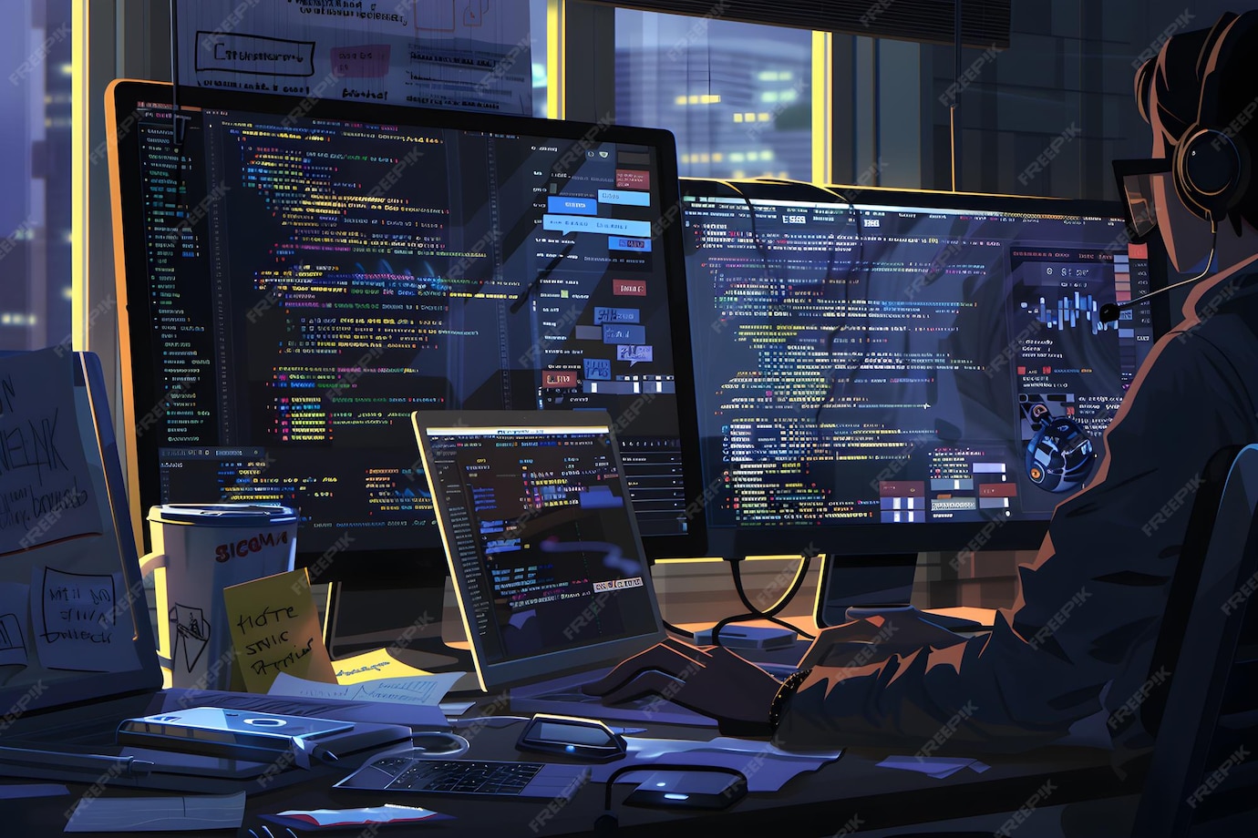 Focused Debugging Session Tackling Code Errors with Debugger Tools Stack Traces and Error Logs ...